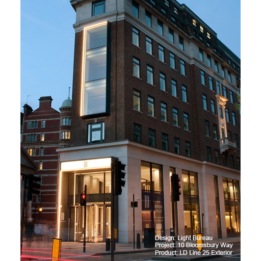 LED products manufactured in the UK | LD Line 25 Exterior ...