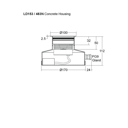 LED products manufactured in the UK | LD153 | Lightgraphix Ltd